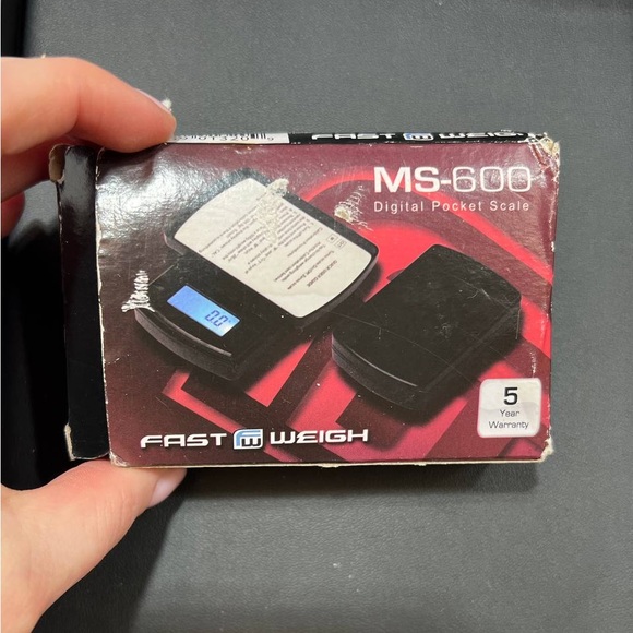 First Weigh | Other | First Weigh Ms60 Digital Pocket Scale 600x0g ...